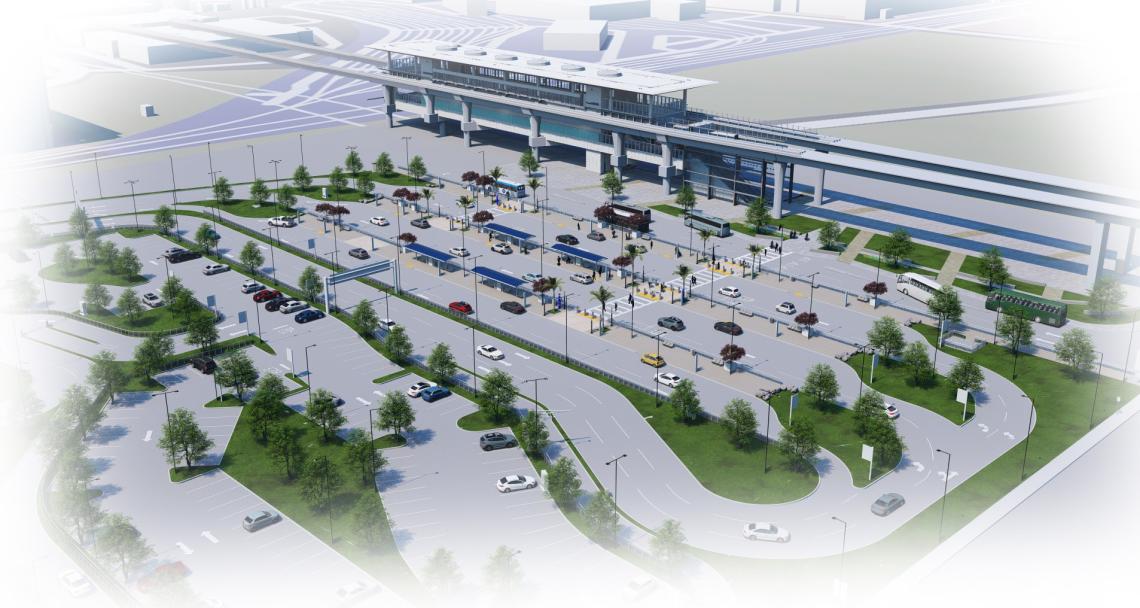 Here's a look at LAX's new ground transportation hubs | Urbanize LA